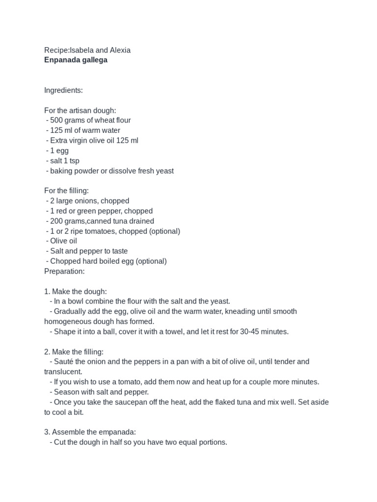 Enpanada Gallega.. - Documents de Google | PDF