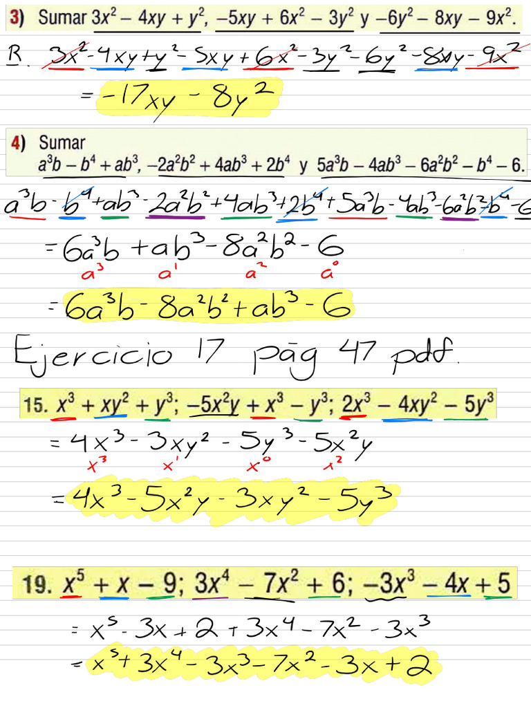 Álgebra 05-05-25 | PDF