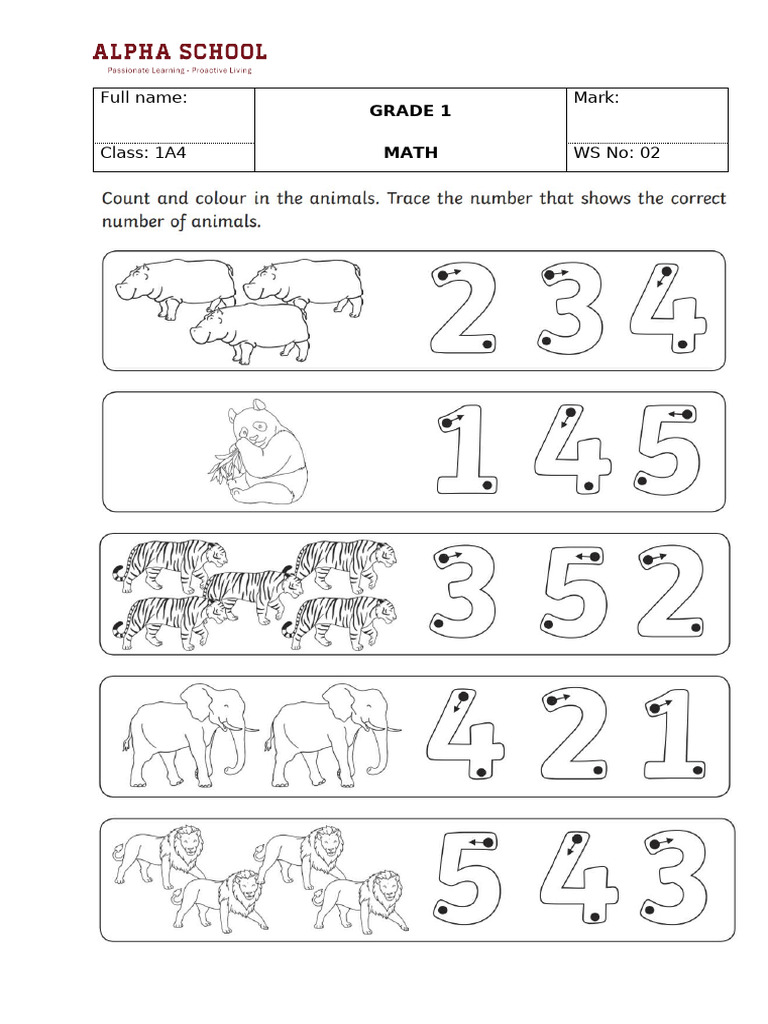 Color by Numbers | PDF