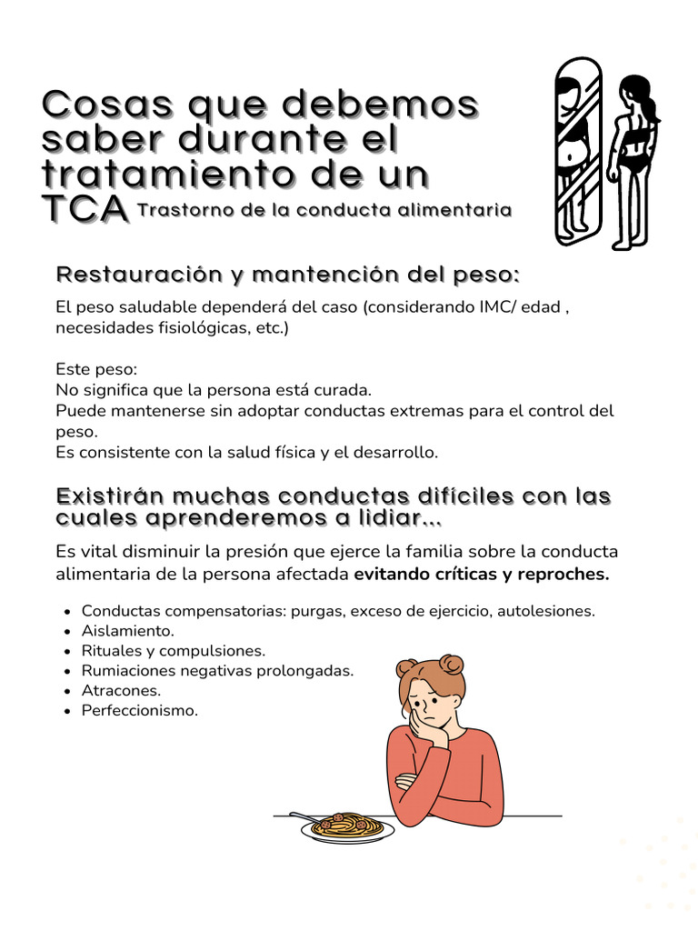 TCA | PDF | Desorden alimenticio | Enfermedades y trastornos