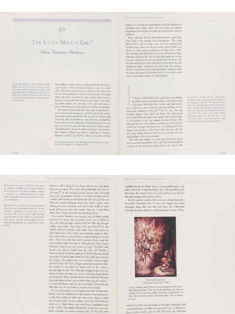 The Little Match Girl | PDF