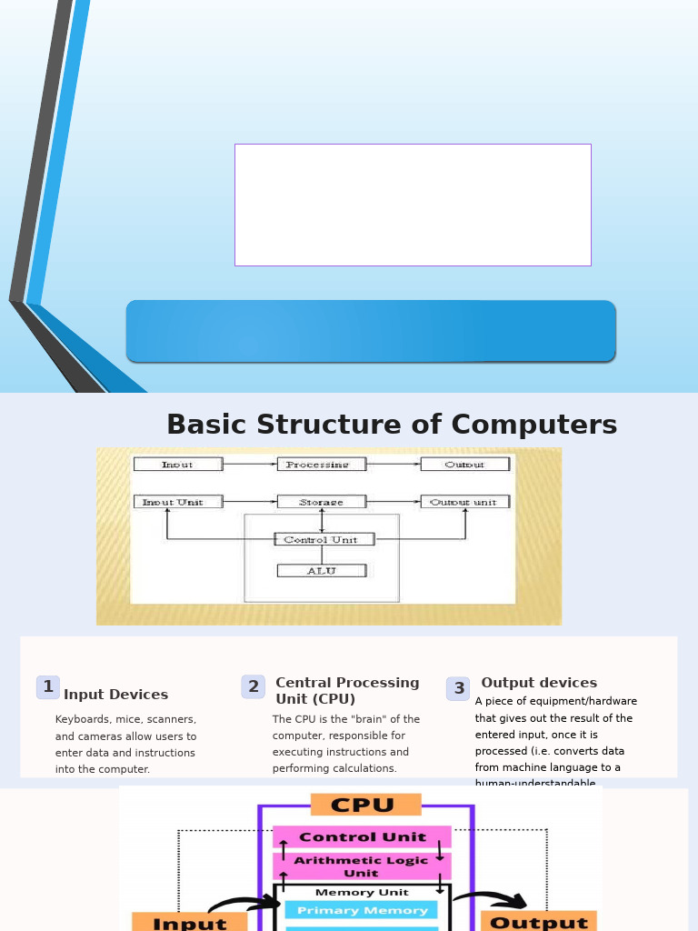 Understanding Computer Architecture Basics | PDF | Central Processing ...
