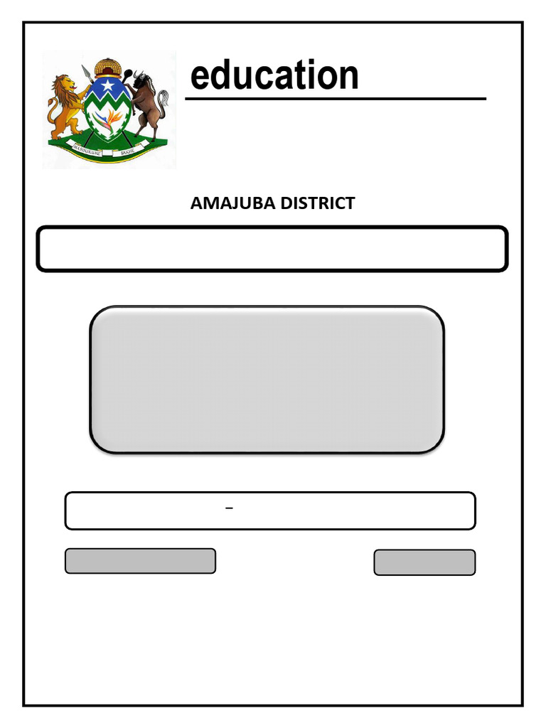 Grade 8 EMS Term 4 Exam Paper 1 | PDF | Debits And Credits | Economies