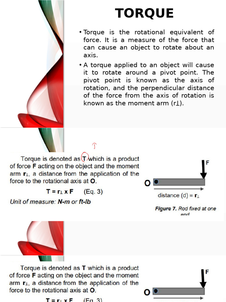 TORQUE Gen Physics 12 | PDF