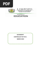 Grade 10 Geography Term 4 Exam Paper 2025 | PDF | Atmosphere Of Earth ...