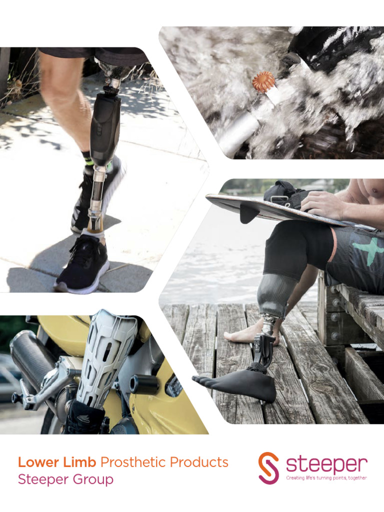 Steeper Lower Limb Catalogue (1) | PDF | Prosthesis | Foot