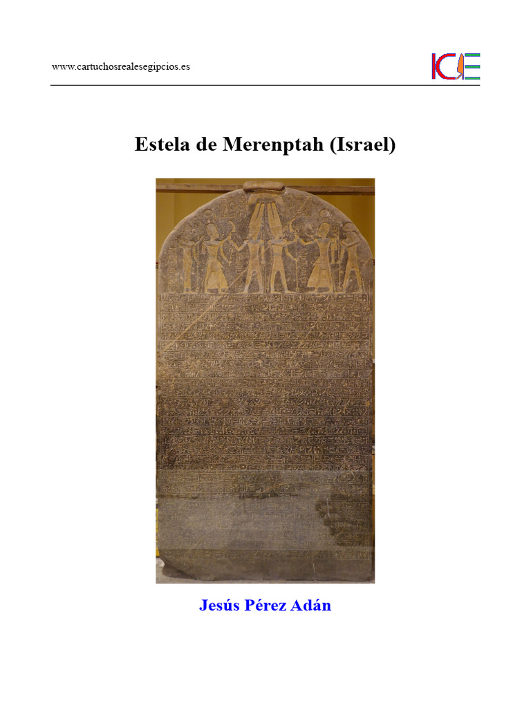 Estela de Merenptah en Israel | PDF | Antiguo Egipto | Religión Egipcia ...