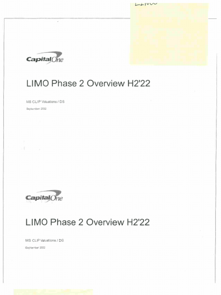 LIMO Phase2 Overview | PDF