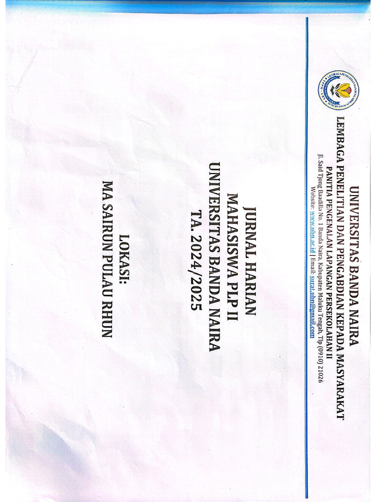 Jurnal Harian PLPII | PDF