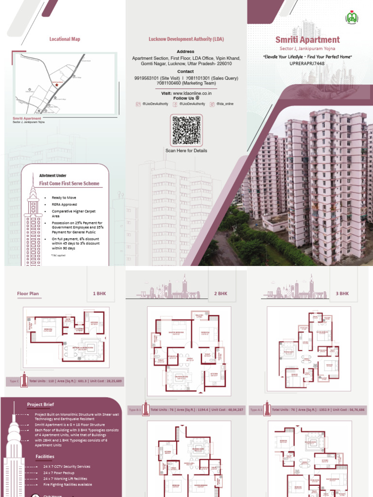 Smriti Apartment: Locational Map | PDF | Building Engineering | Real Estate