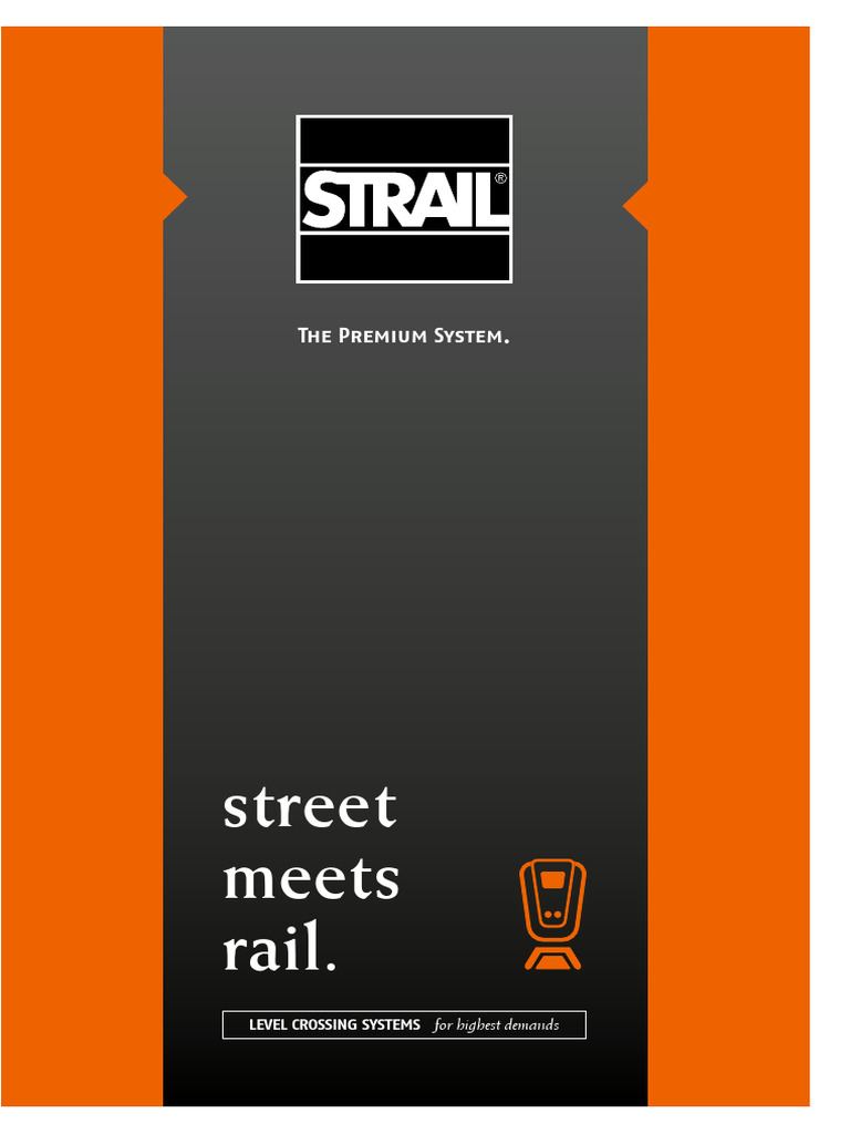 Premium Level Crossing Systems STRAIL | PDF | Concrete | Road