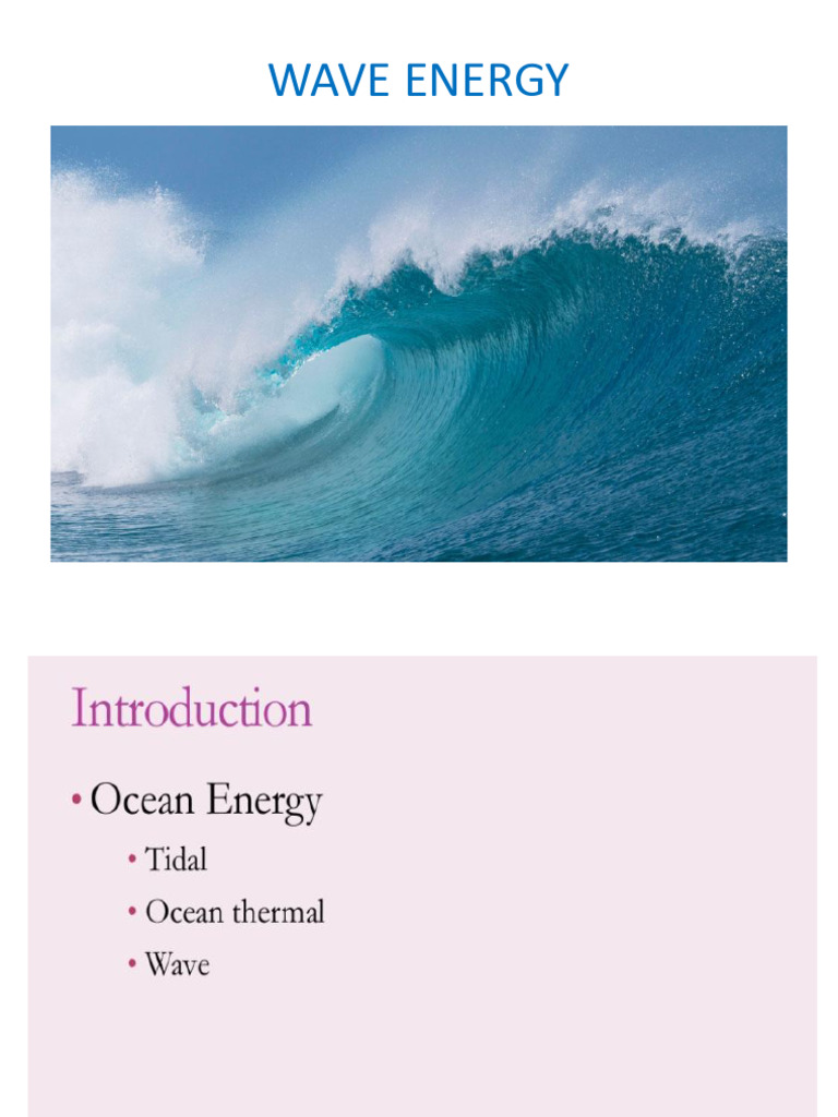 M4-WAVE ENERGY .pptx | PDF