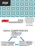 Strategic Risk at Sasol | PDF | Risk | Regulatory Compliance
