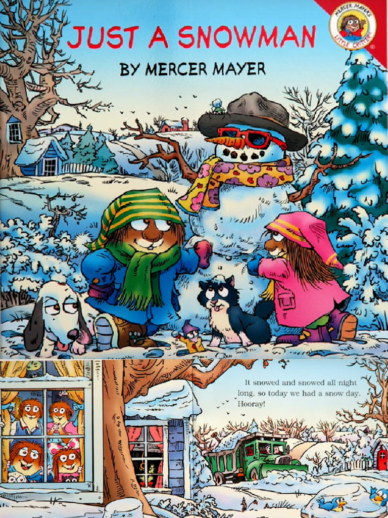 Just A Snowman by Mercer Mayer | PDF