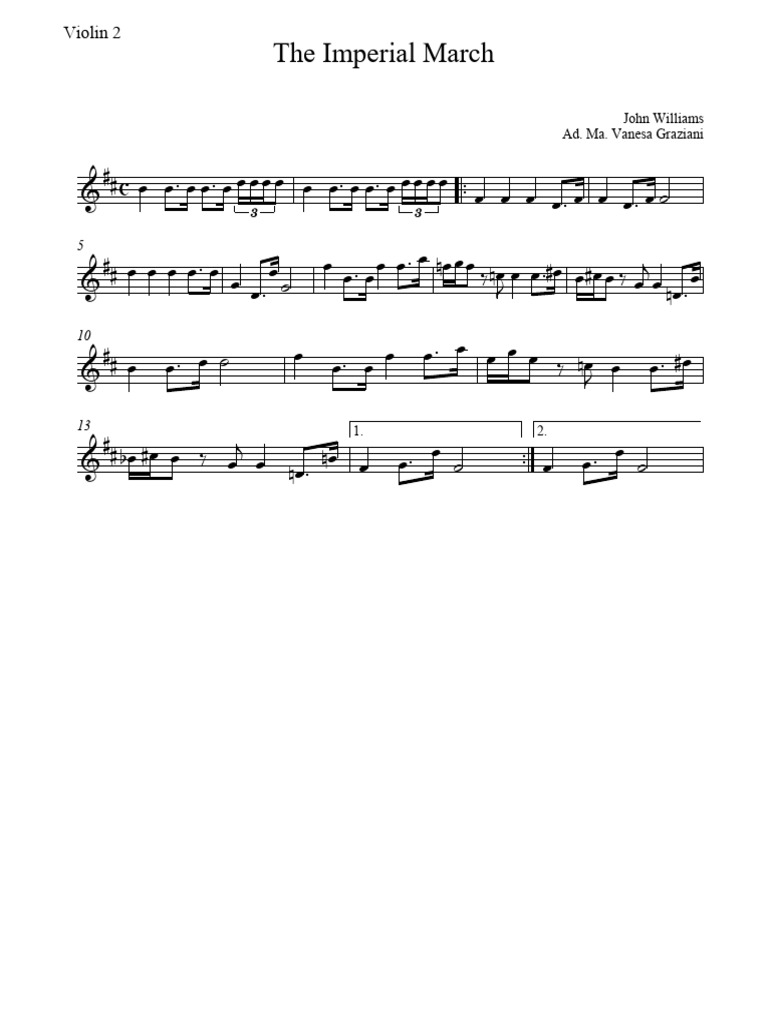 Marcha Imperial Vl2 | PDF