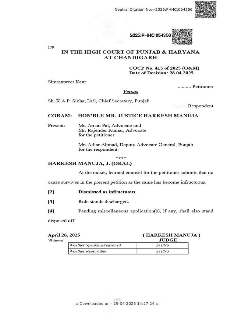 Cocp 415 2025 28 04 2025 Final Order | PDF