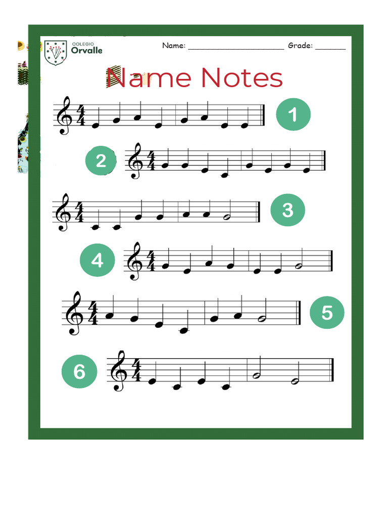 Name Notes | PDF