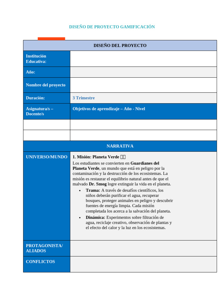 Proyecto Gamificación | PDF