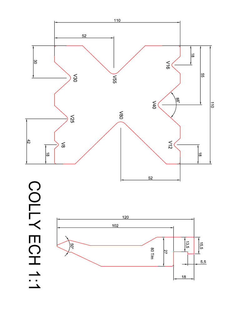 Colly Poincon Matrice Ech | PDF