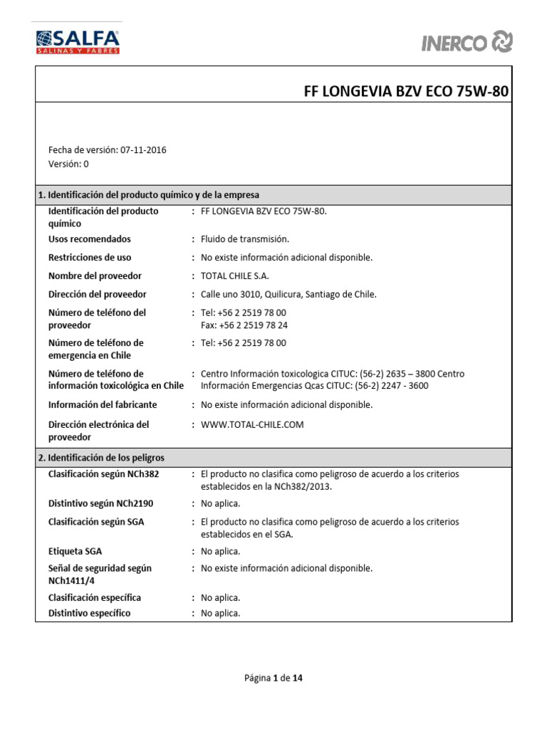 29 - Longevia BZV Eco 75W-80 | PDF
