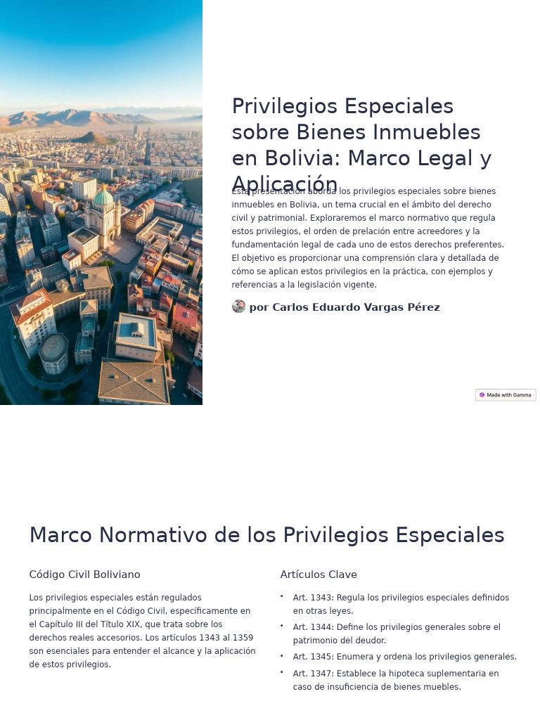Privilegios Especiales sobre Bienes Inmuebles | PDF | Salario | Herencia