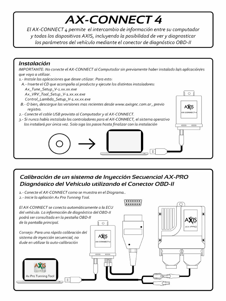 Manual - Ax Connect 4 - R 0 | PDF