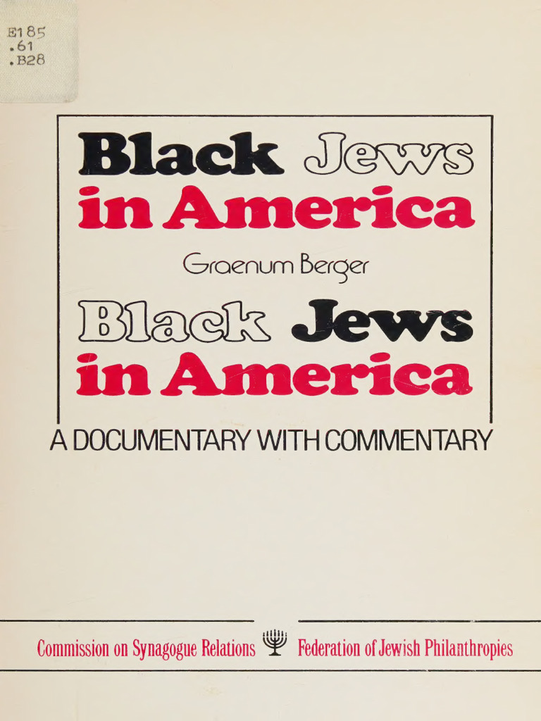 Black Jews in America - Anna's Archive | PDF | Ethnoreligious Groups ...
