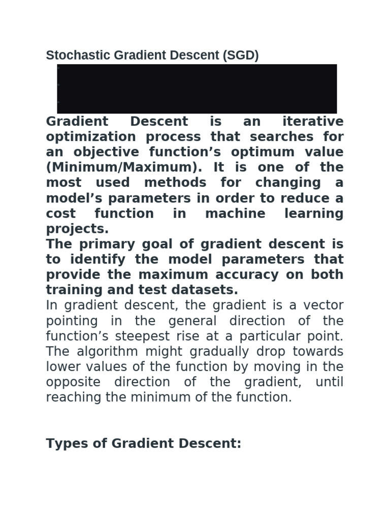 2,5 Stochastic Gradient Descent | PDF | Mathematical Optimization | Algorithms