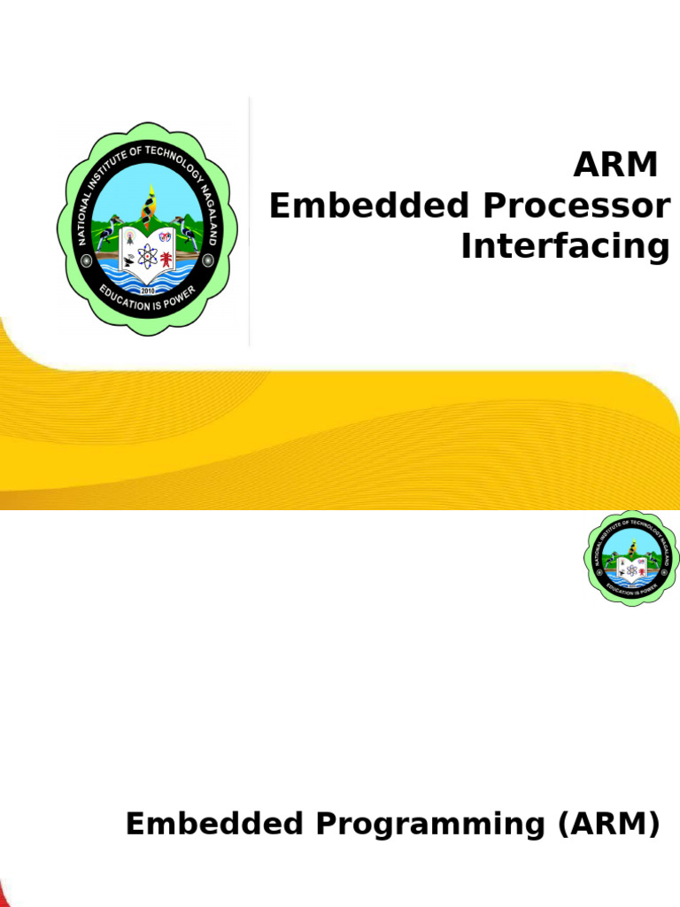ARM Embedded Processor Interfacing - v4 0 | PDF | Digital Technology | Computer Data