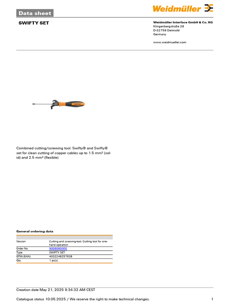 SWIFTY SET en | PDF | Manufactured Goods