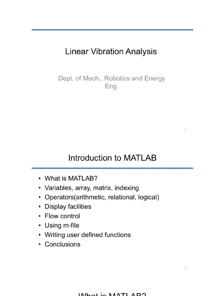 Lecture - 05 - Introduction of Matlab Simulink | PDF