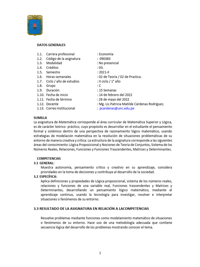 Matematica (Patricia Matilde) | PDF | Matriz (Matemáticas) | Ecuaciones