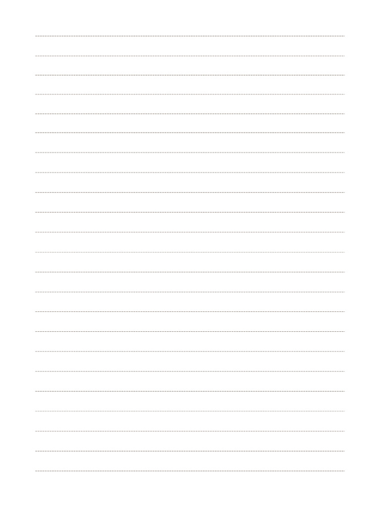 Simple A4 Lined Paper PDF | PDF