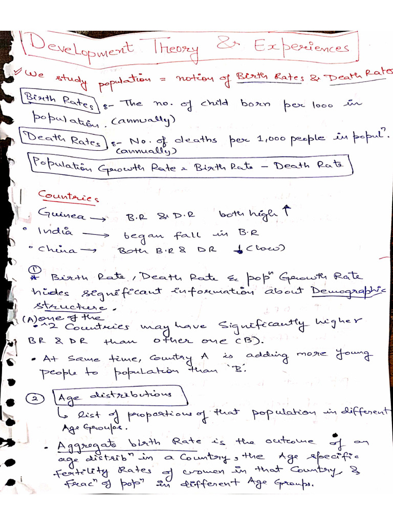 Unit 1 Handwritten Notes | PDF