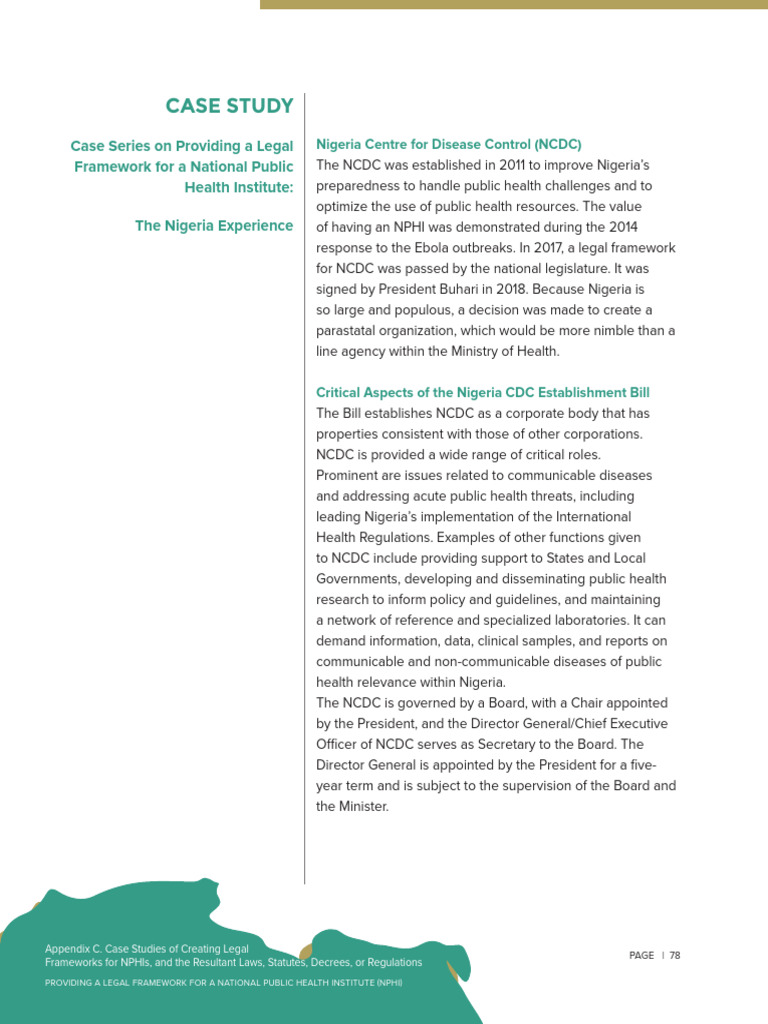 Nigeria Case Study Legal Framework English v7 Final | PDF