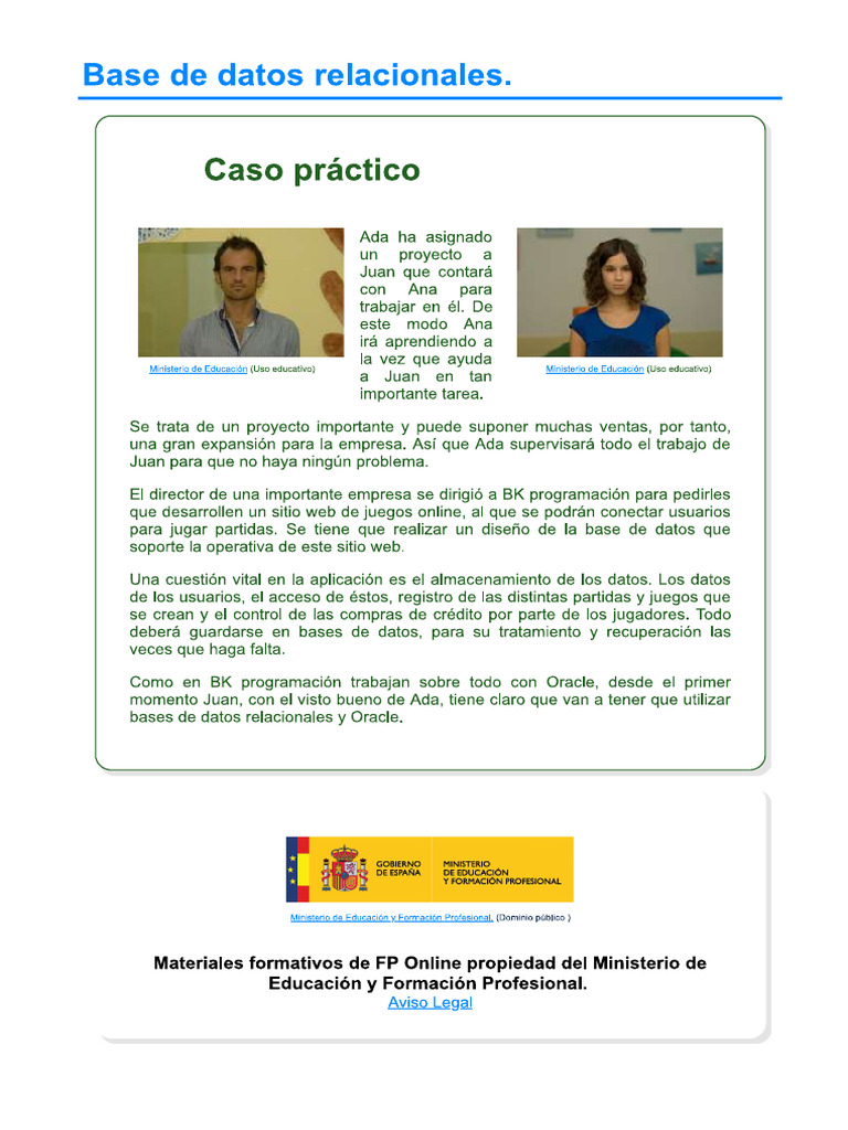 BD02 - Base de Datos Relacionales | PDF