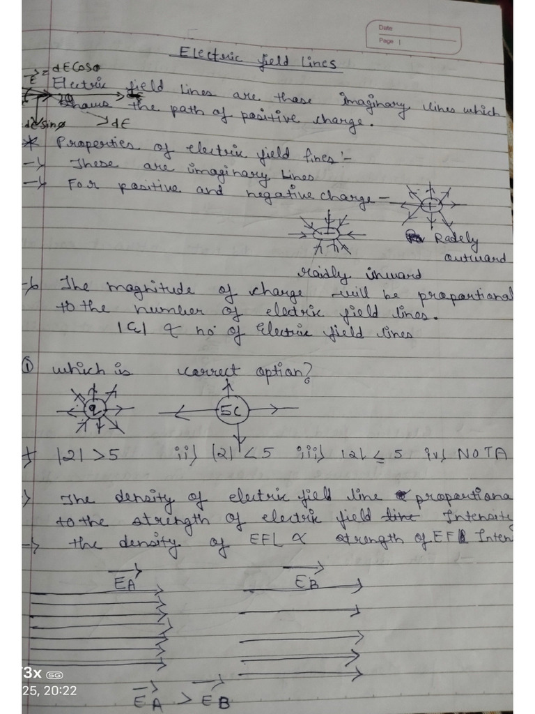 Physics PDF of class 12 of chapter Electrostatics,s | PDF