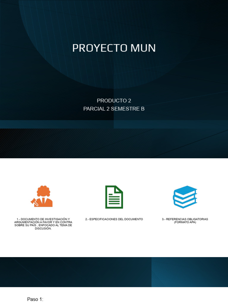 Parcial 2 Semestre B Explicaci-N Segundo Producto Mun | PDF