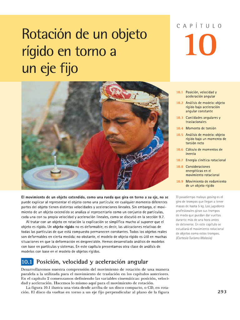 Cinemática Rotacional | PDF