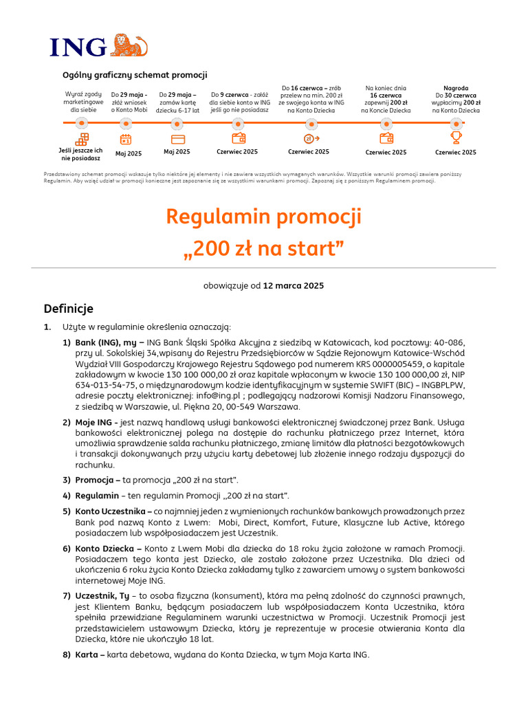 Promocja 200 ZL Marzec 2025 | PDF