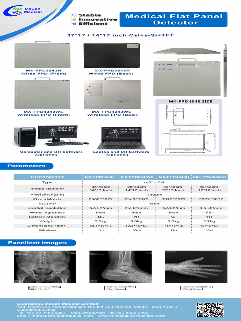 Flat Panel Detector For Human | PDF