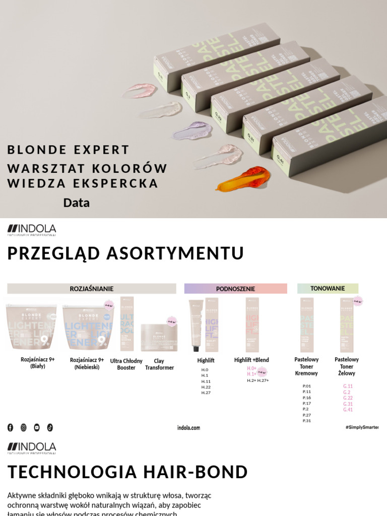 BLONDE EXPERT Colour Trainer Know How | PDF