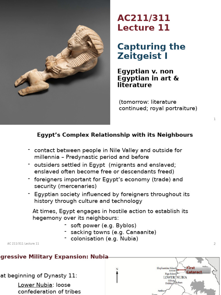 Lecture 11 Capturing The Zeitgeist | PDF | Ancient Egypt