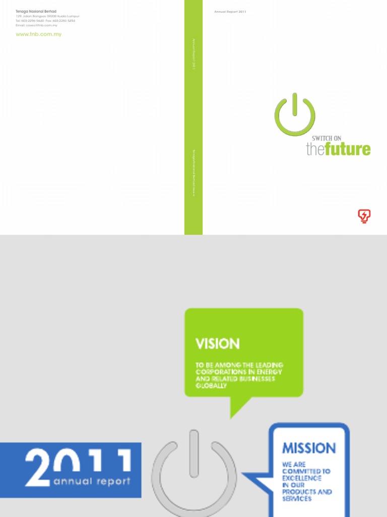 TNB Ar2011 | PDF | Economies | Business
