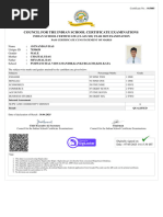 CBSE 11th Class Marksheet Sample | PDF | Schools