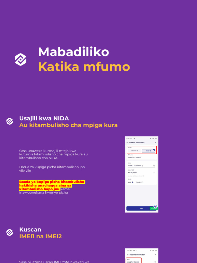 Update Guide - Voters & IMEI | PDF
