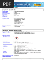 Sunlight Dishwashing Liquid Msds | PDF | Toxicity | Pollution