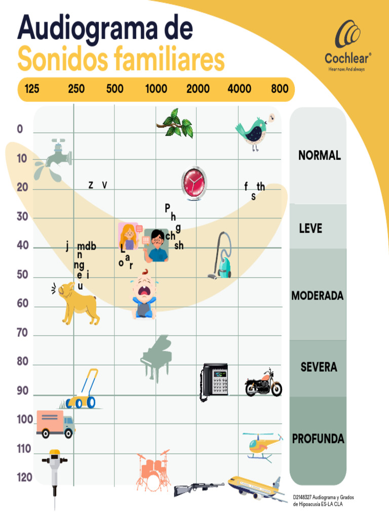 Audiograma y Grados de Hipoacusia | PDF
