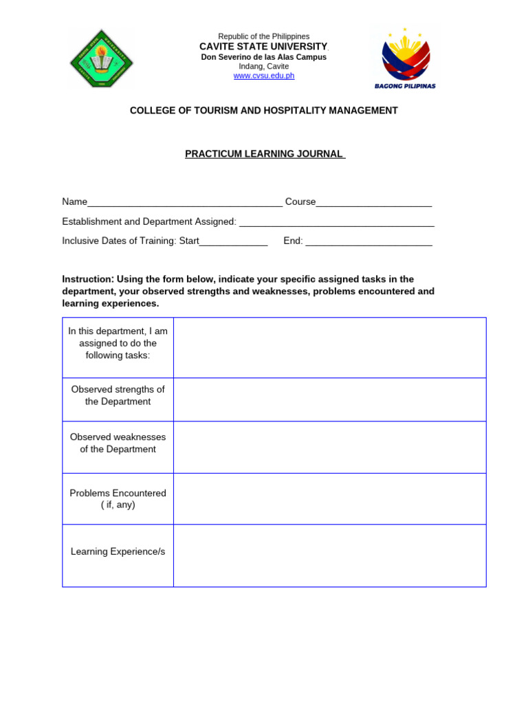 Learning Journal | PDF