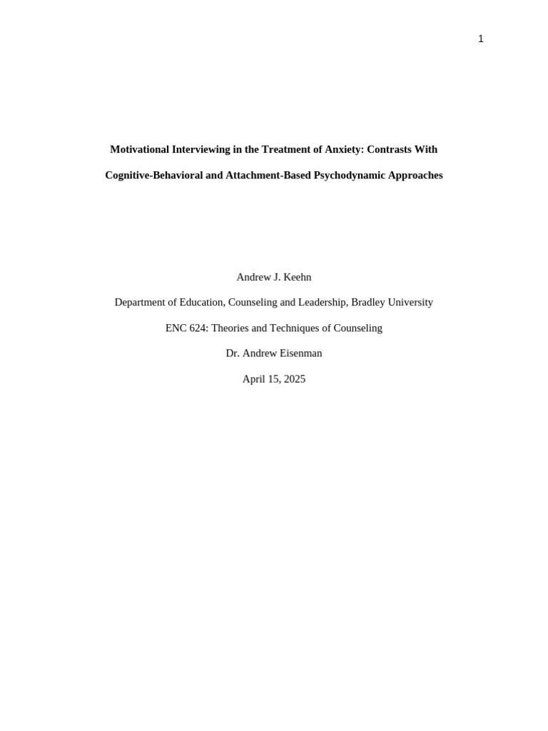 Compare and Contrast | PDF | Cognitive Behavioral Therapy | Psychotherapy